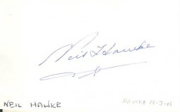 NEIL HAWKE (AUSTRALIA) CRICKET AUTOGRAPH - Individual Cricket ...