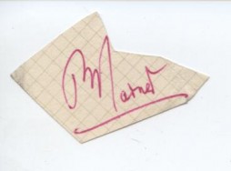 PETER MARNER CRICKET AUTOGRAPH - Individual Cricket Autographs G-N ...