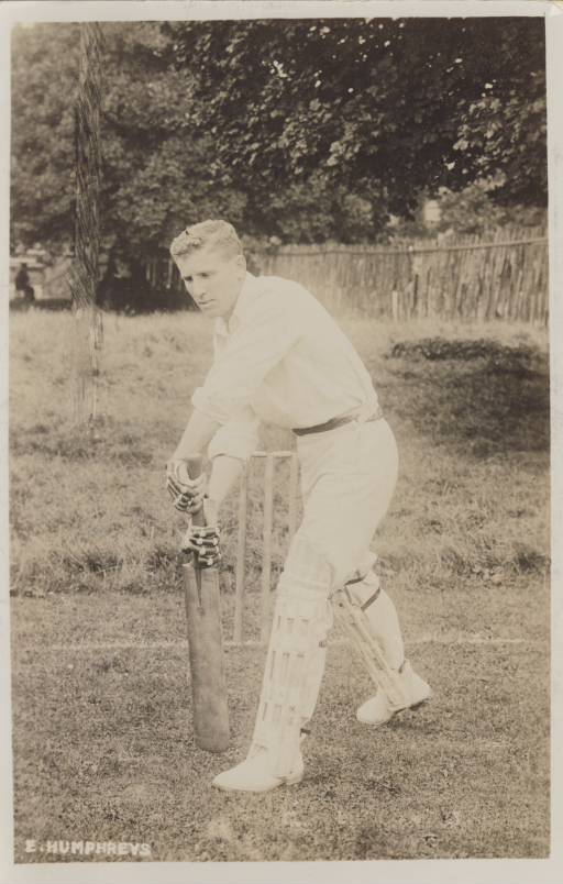 EDWARD "PUNTER" HUMPHREYS (KENT & MCC) CRICKET POSTCARD - Postcards of ...