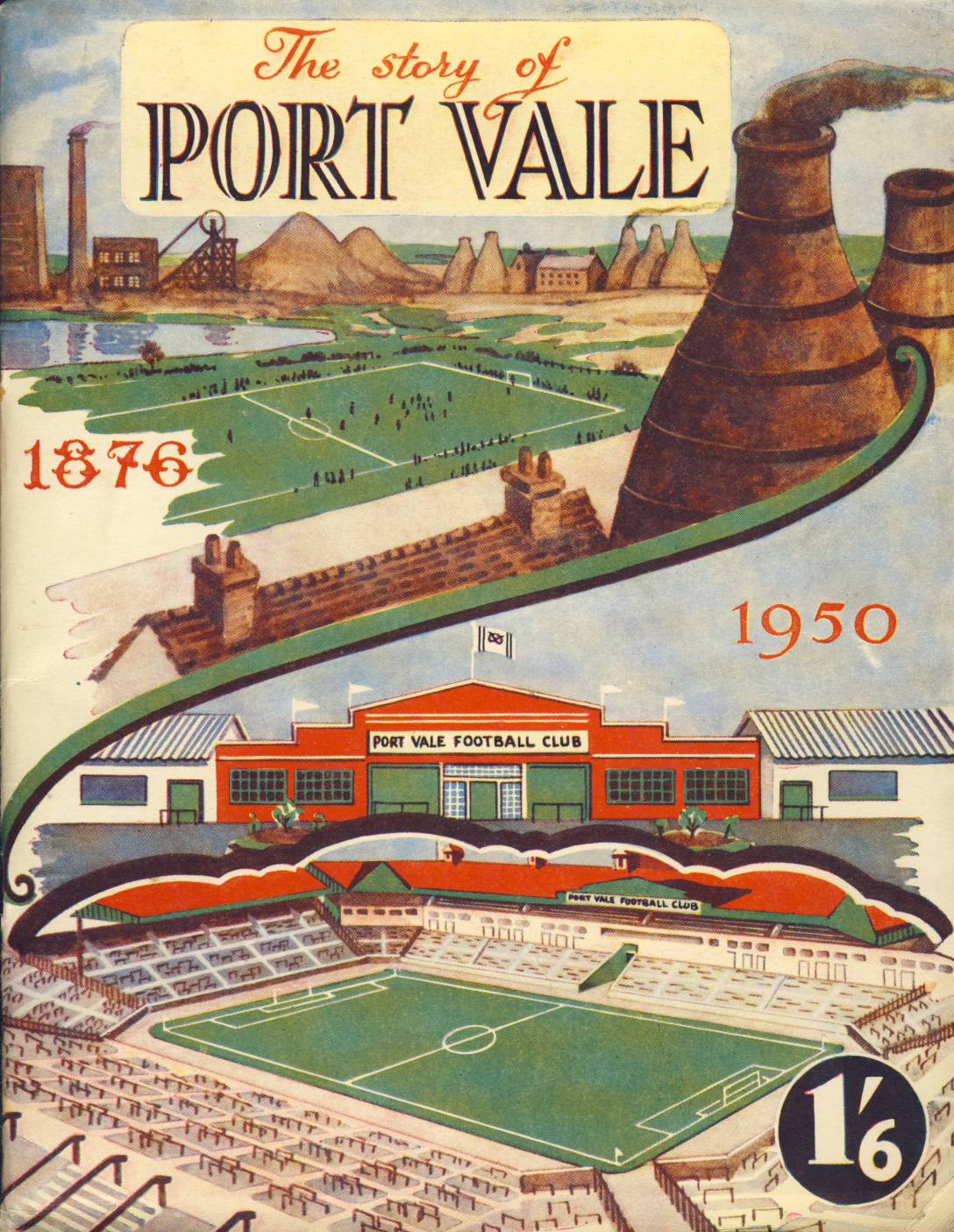 THE STORY OF PORT VALE 1876-1950 - Football Club History Books ...