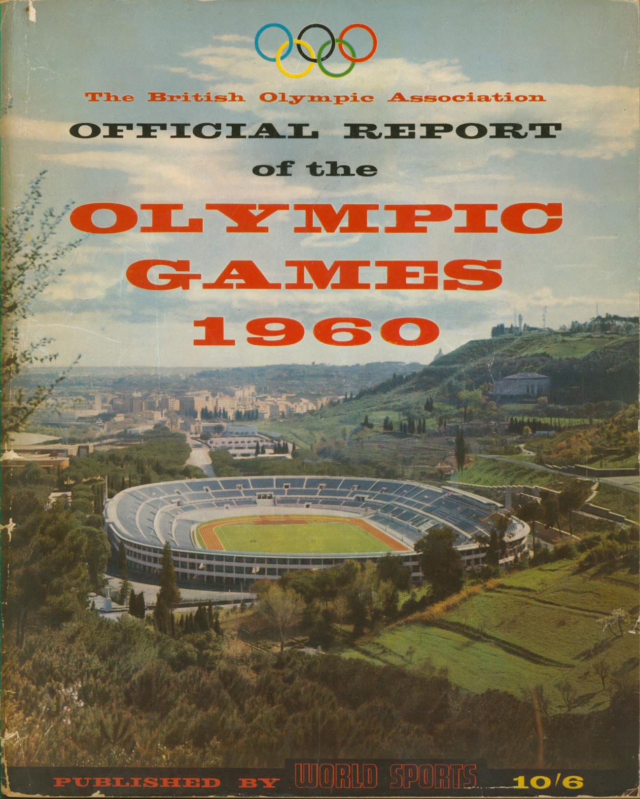 BRITISH OLYMPIC ASSOCIATION REPORT - ROME 1960 - Official Olympic ...
