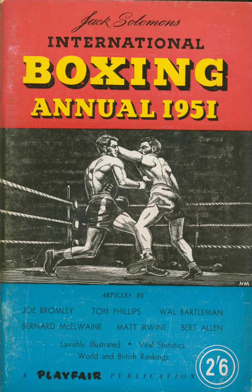 JACK SOLOMONS INTERNATIONAL BOXING ANNUAL 1951 - Boxing Annuals ...