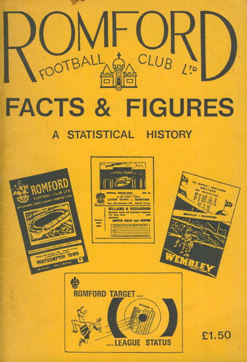 ROMFORD FOOTBALL CLUB FACTS & FIGURES: A STATISTICAL HISTORY - Books on ...