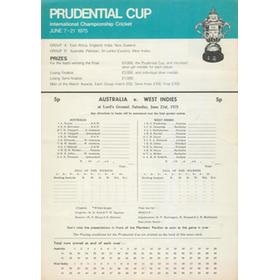 Cricket Scorecards / One-day matches: Sportspages.com