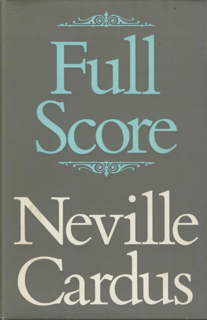 FULL SCORE - Cricket Books, cricket anthologies: Sportspages.com