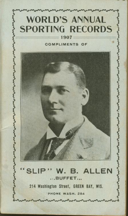 WORLD'S ANNUAL SPORTING RECORD BOOK 1907 - Boxing Annuals : Sportspages.com