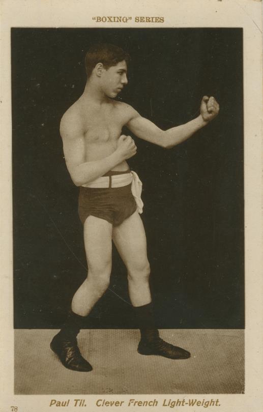PAUL TIL BOXING POSTCARD - Boxers: Sportspages.com