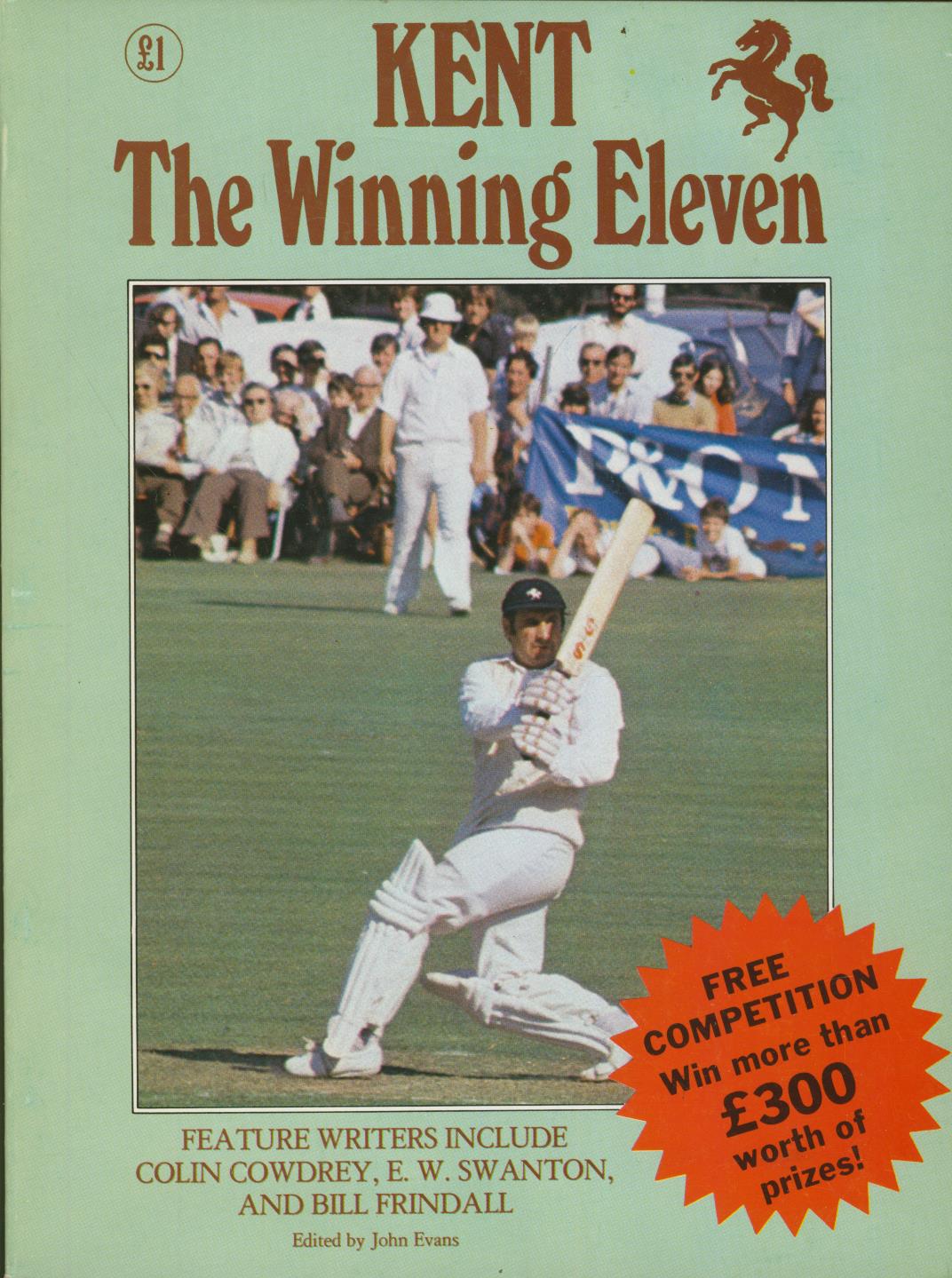 KENT: THE WINNING ELEVEN - Cricket Club & County History Books ...