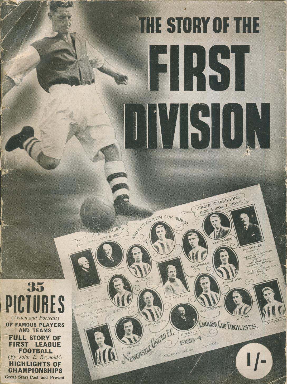 THE STORY OF THE FIRST DIVISION - Football Booklets: Sportspages.com