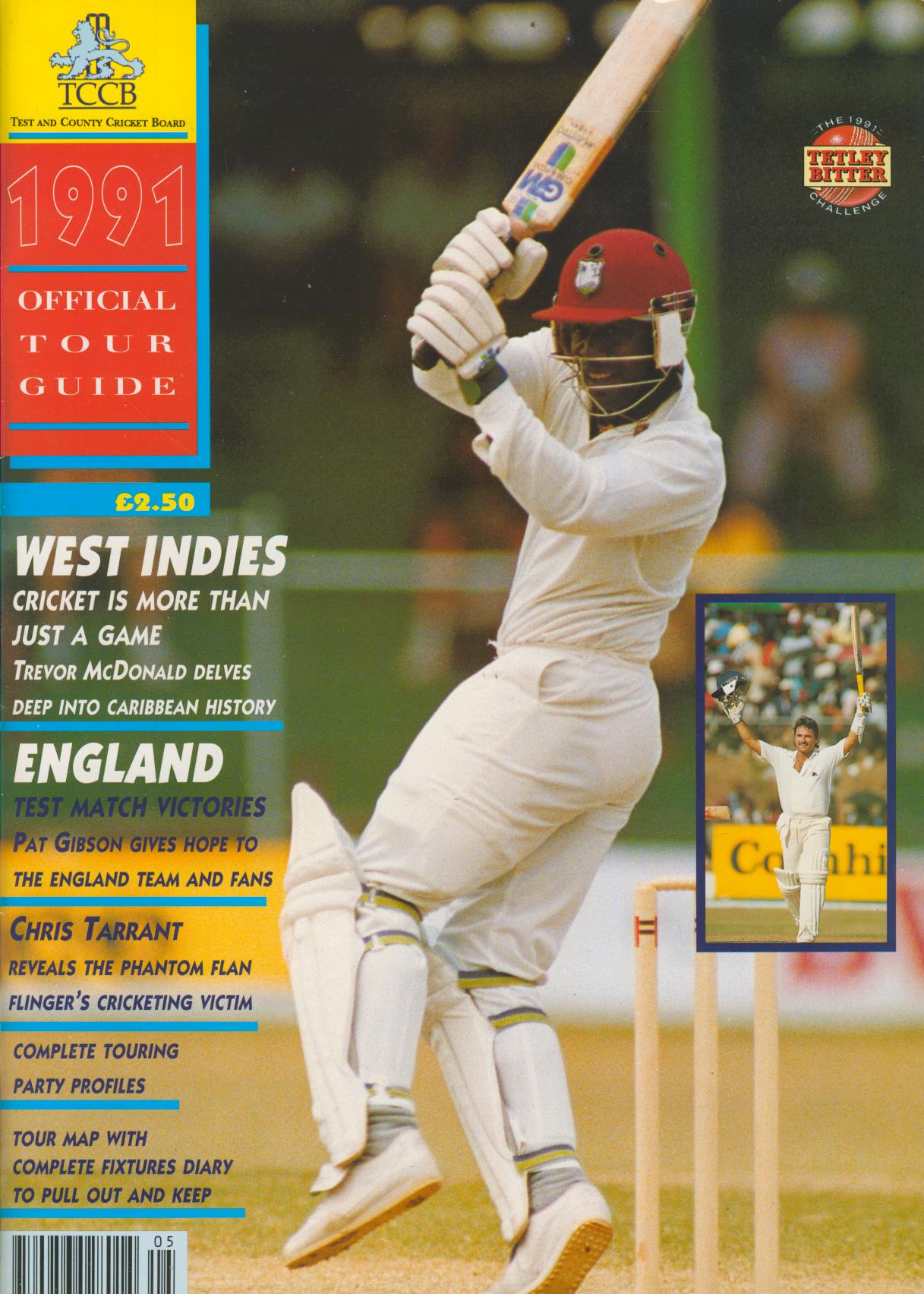 WEST INDIES TOUR TO ENGLAND 1991: OFFICIAL TOUR GUIDE - west indies ...