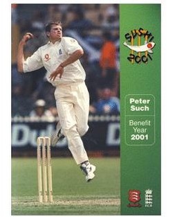 PETER SUCH (ESSEX) CRICKET BENEFIT BROCHURE - Cricket Benefit Brochures ...