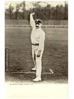 SCHOFIELD HAIGH (YORKSHIRE) CRICKET POSTCARD - Postcards of Cricket ...