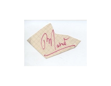 PETER MARNER CRICKET AUTOGRAPH - Individual Cricket Autographs G-N ...