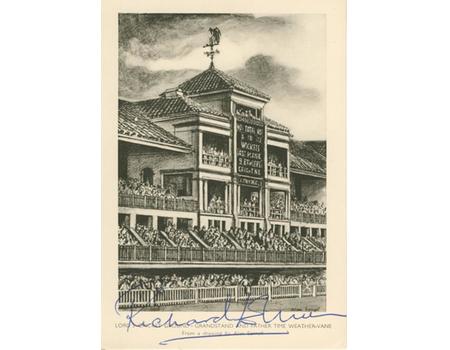 RICHARD ELLISON CRICKET AUTOGRAPH - Individual Cricket Autographs A-F ...