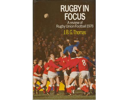 RUGBY IN FOCUS: A REVIEW OF RUGBY UNION FOOTBALL 1978 - Rugby Union ...