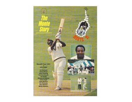 MONTE LYNCH (SURREY) 1991 BENEFIT BROCHURE - Cricket Benefit Brochures ...