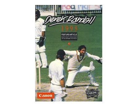 DEREK RANDALL 1993 (NOTTINGHAMSHIRE) SIGNED CRICKET BENEFIT BROCHURE ...