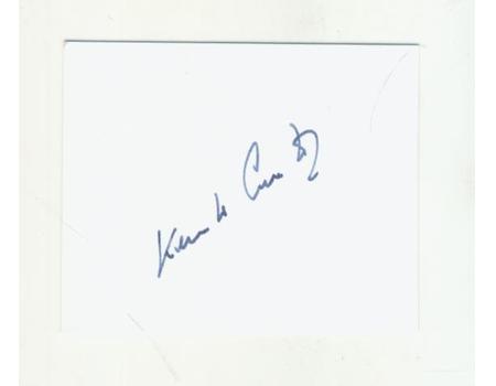 KEN CRANSTON CRICKET AUTOGRAPH - Individual Cricket Autographs A-F ...