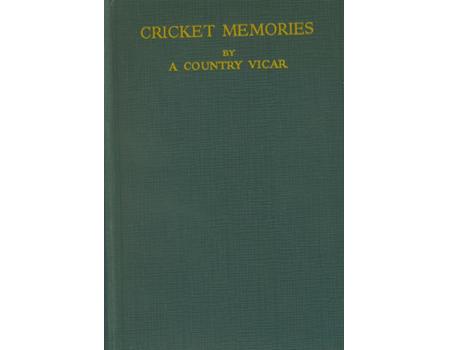 CRICKET MEMORIES - Cricket Biography & Memoir: Sportspages.com