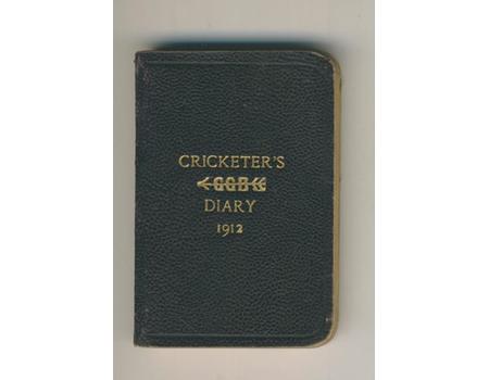 BUSSEY'S CRICKETERS DIARY 1912 - Cricket Annuals & Periodicals ...