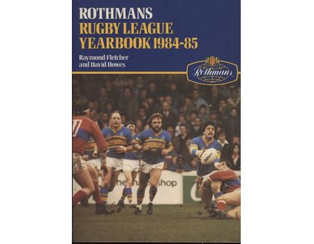 ROTHMANS RUGBY LEAGUE YEARBOOK 1984-85: Sportspages.com