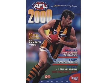 AFL 2000 - THE OFFICIAL STATISTICAL HISTORY OF THE AFL: Sportspages.com