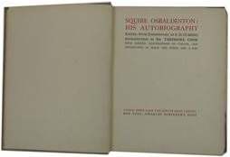 SQUIRE OSBALDESTON: HIS AUTOBIOGRAPHY - Horse Racing General Books ...