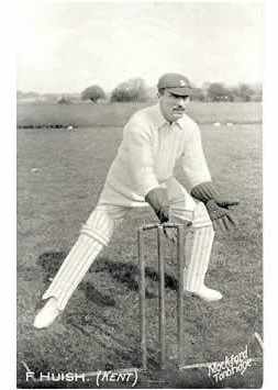 FREDERICK HENRY HUISH (KENT) CRICKET POSTCARD - Postcards of Cricket ...