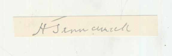 HERBERT STRUDWICK (SURREY & ENGLAND) CRICKET AUTOGRAPH - Individual ...