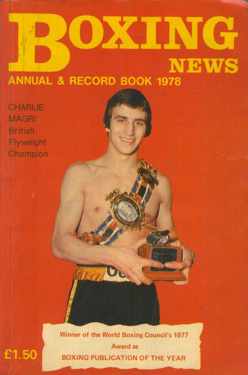 BOXING NEWS ANNUAL AND RECORD BOOK 1978 - Boxing Annuals : Sportspages.com