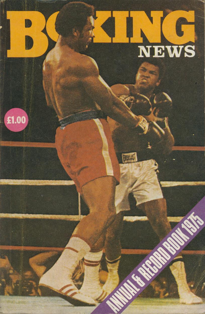 BOXING NEWS ANNUAL AND RECORD BOOK 1975 - Boxing Annuals : Sportspages.com