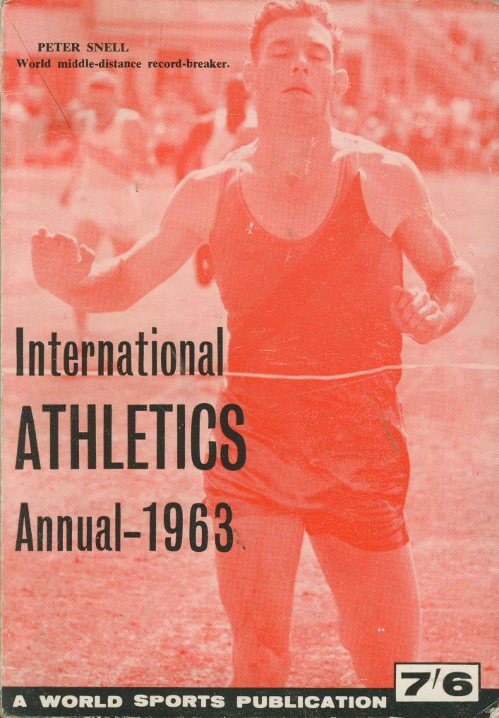 INTERNATIONAL ATHLETICS ANNUAL 1963 - General Athletics Books ...