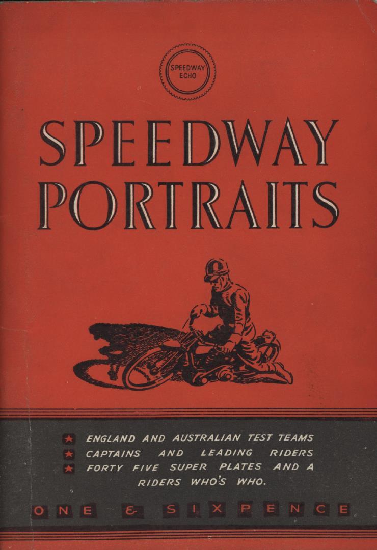 SPEEDWAY PORTRAITS - Motorsport books: Sportspages.com
