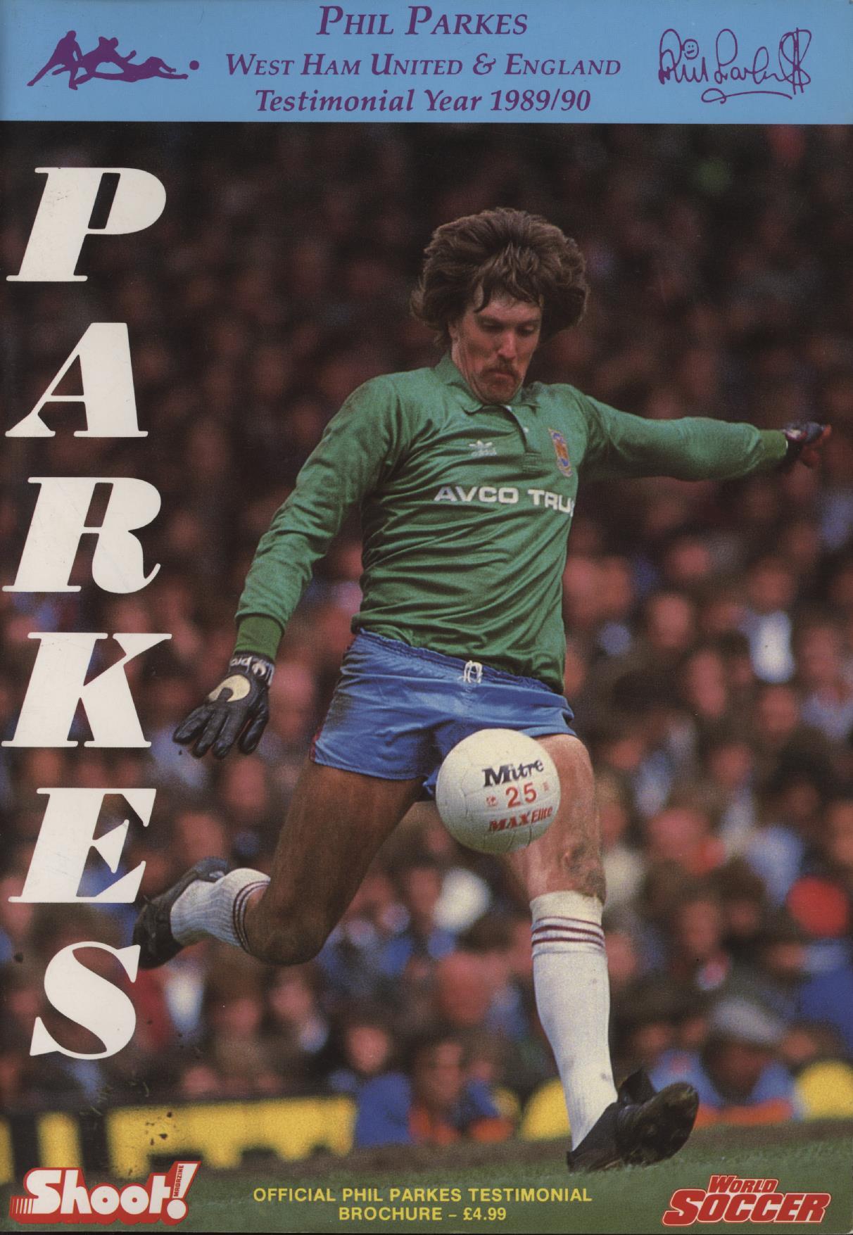 PARKES - PHIL PARKES TESTIMONIAL BROCHURE - Football Biographies ...