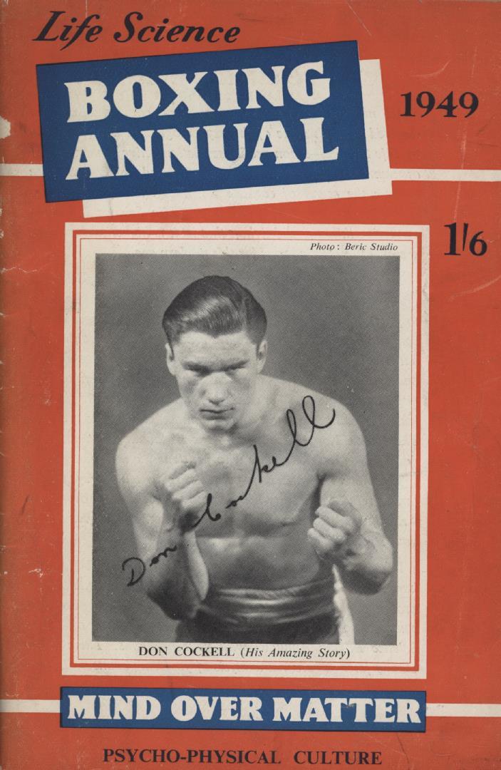 LIFE SCIENCE BOXING ANNUAL 1949 - Boxing Annuals : Sportspages.com