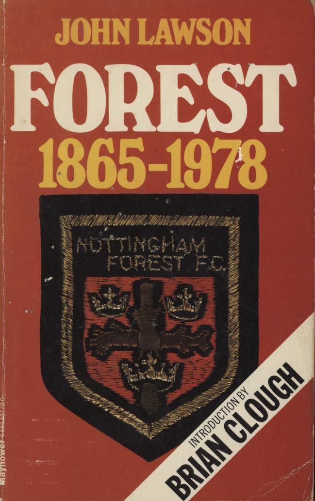 FOREST: 1865-1978 - Football Club History Books: Sportspages.com