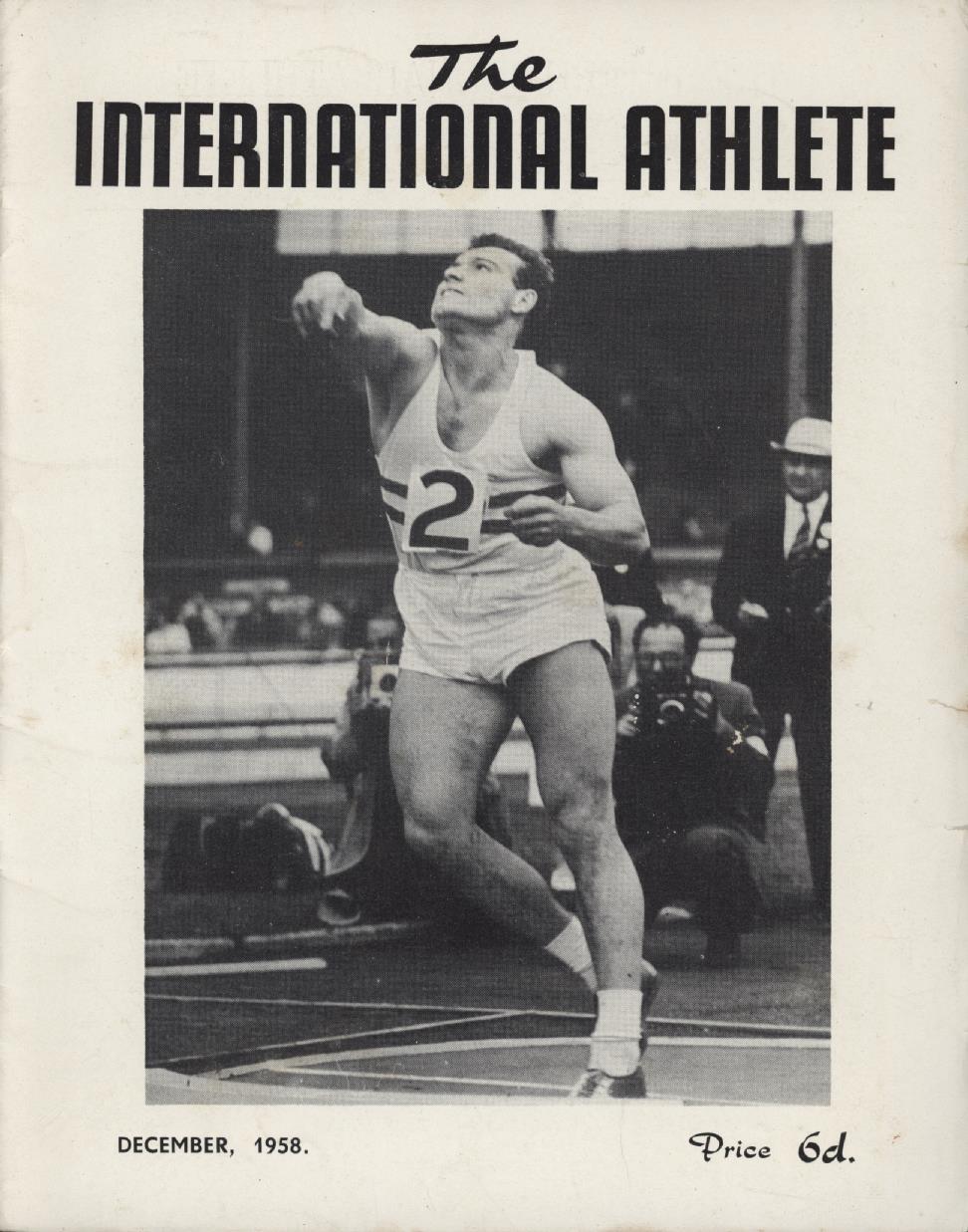 THE INTERNATIONAL ATHLETE - DECEMBER 1958 NO.2 - General Athletics ...