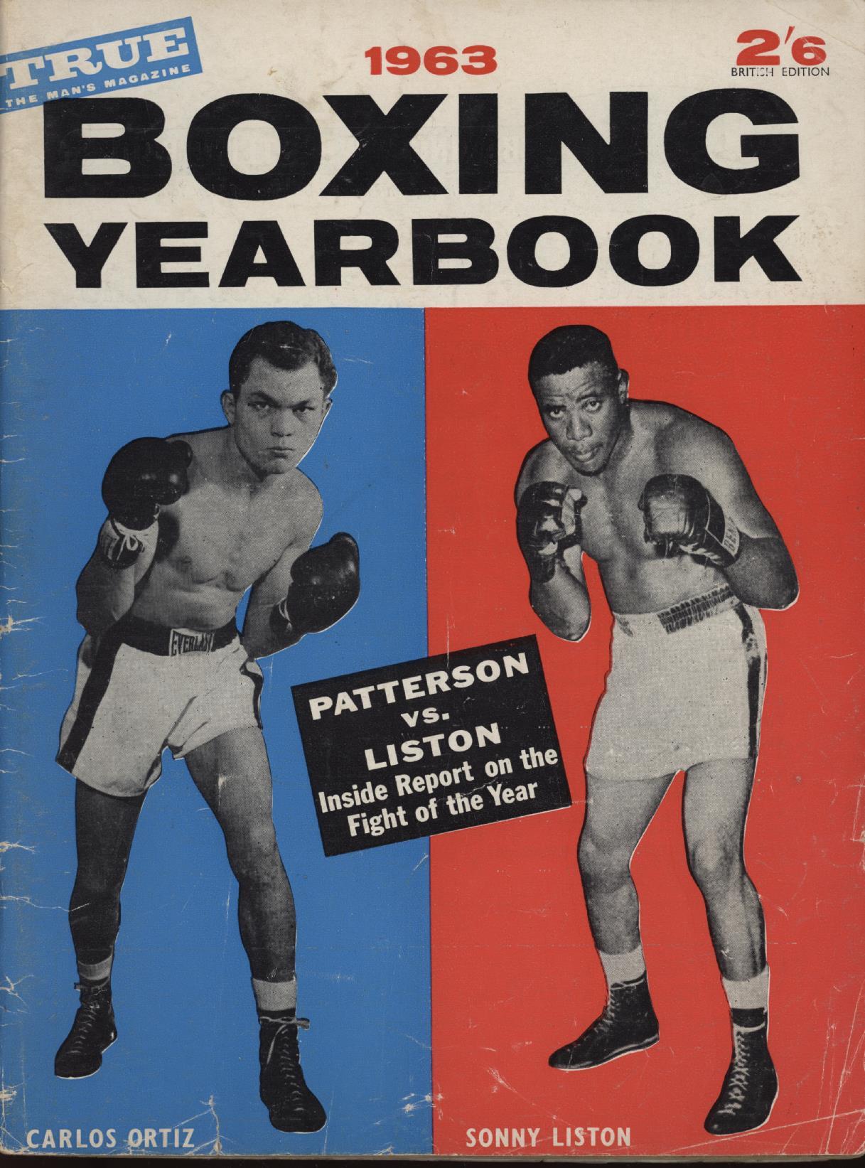 TRUE, THE MAN'S MAGAZINE - 1963 BOXING YEARBOOK - Boxing Annuals ...