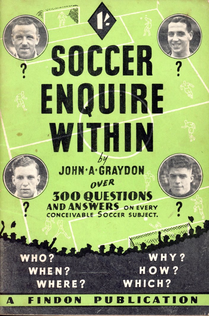 SOCCER - ENQUIRE WITHIN - Football Booklets: Sportspages.com
