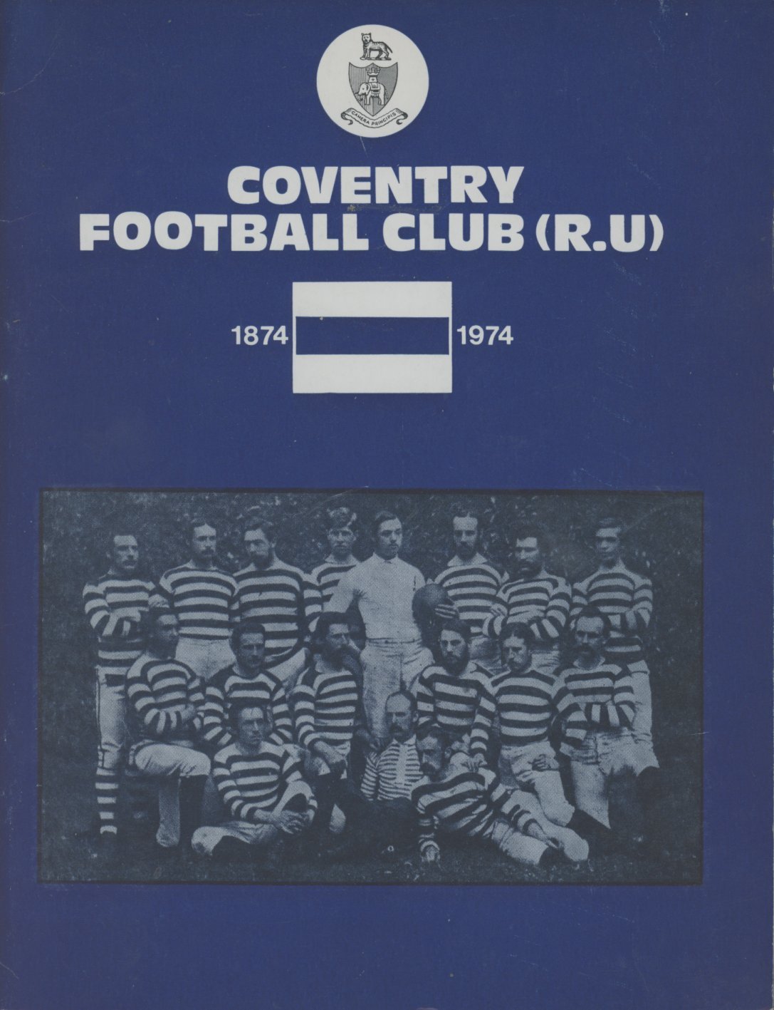 ONE HUNDRED YEARS OF COVENTRY BLUE - Rugby Club History Books ...
