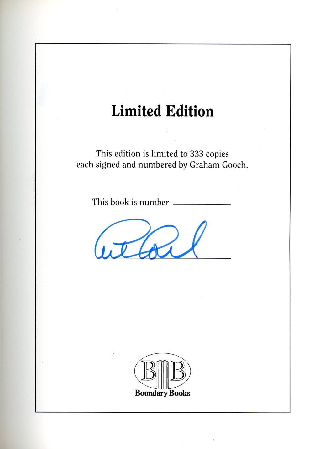 FOR ESSEX AND ENGLAND - GRAHAM GOOCH'S CENTURY OF CENTURIES - Cricket ...