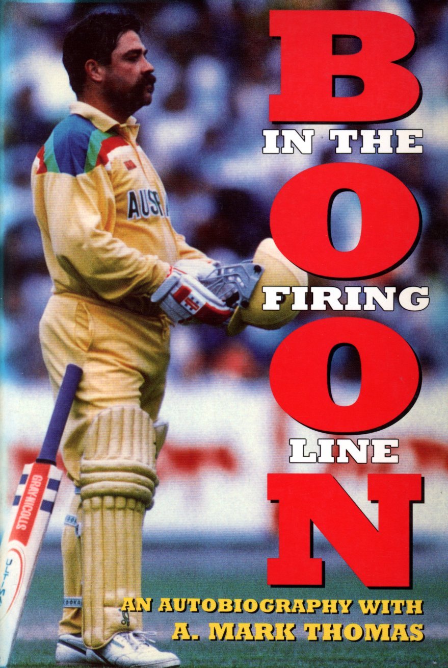 BOON: THE FIRING LINE, AN AUTOBIOGRAPHY ... - Cricket Biography ...