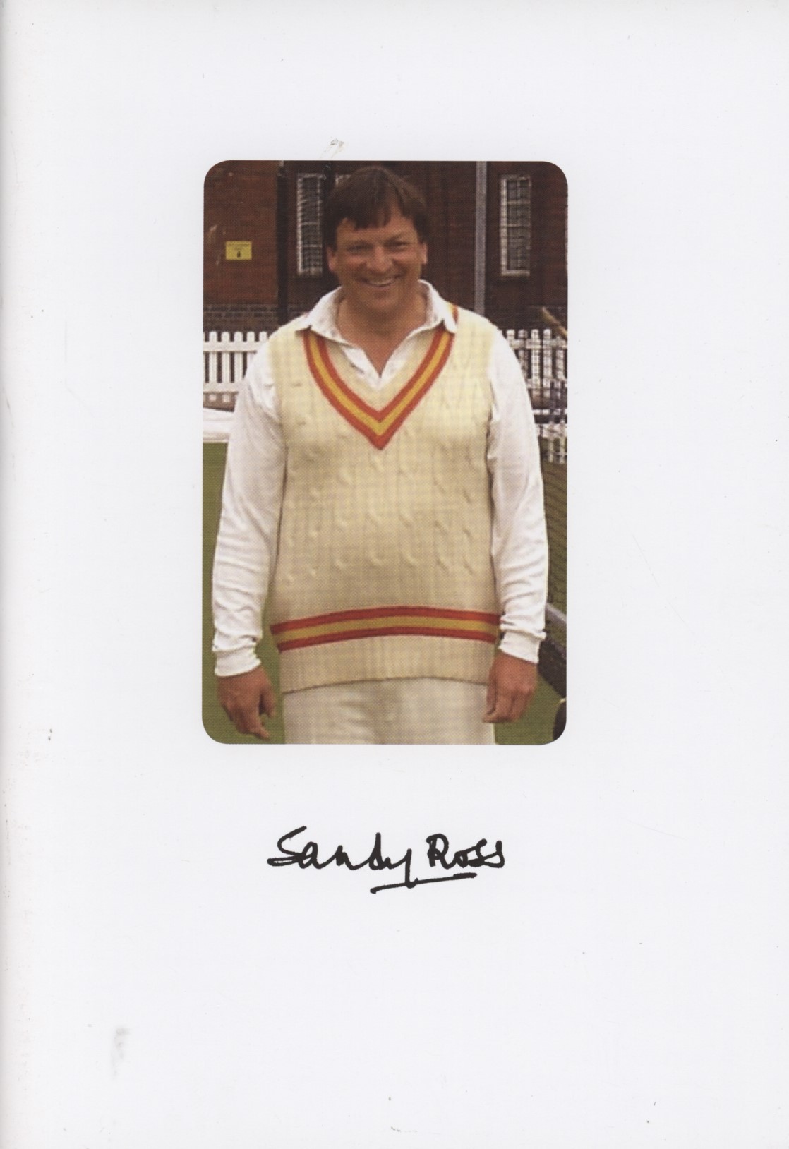SANDY ROSS (SUSSEX MARTLETS CRICKET CLUB) - Cricket Biography & Memoir ...