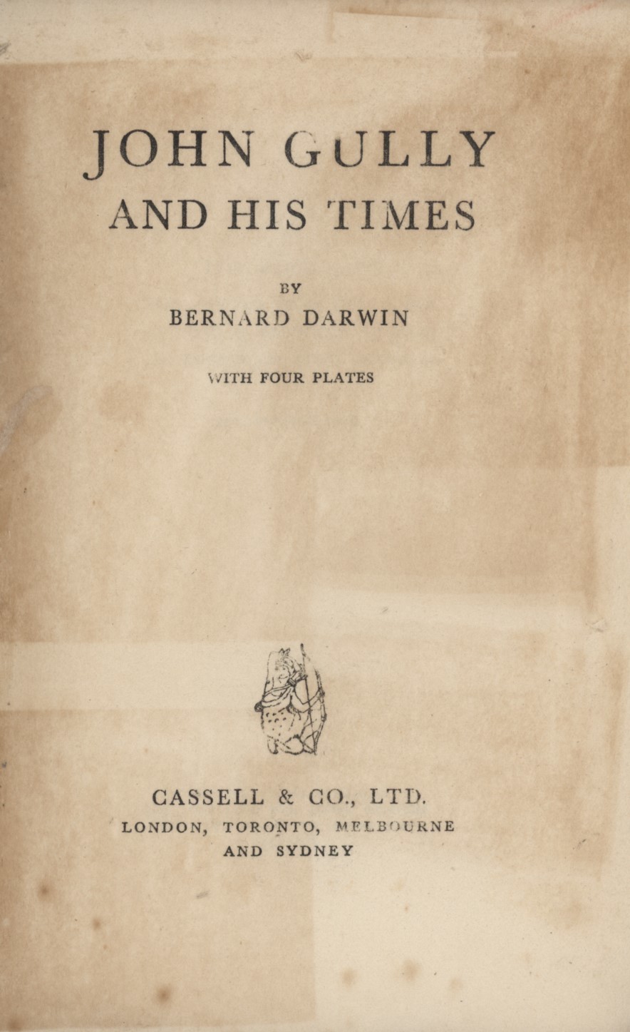 JOHN GULLY AND HIS TIMES - Boxing Biography: Sportspages.com
