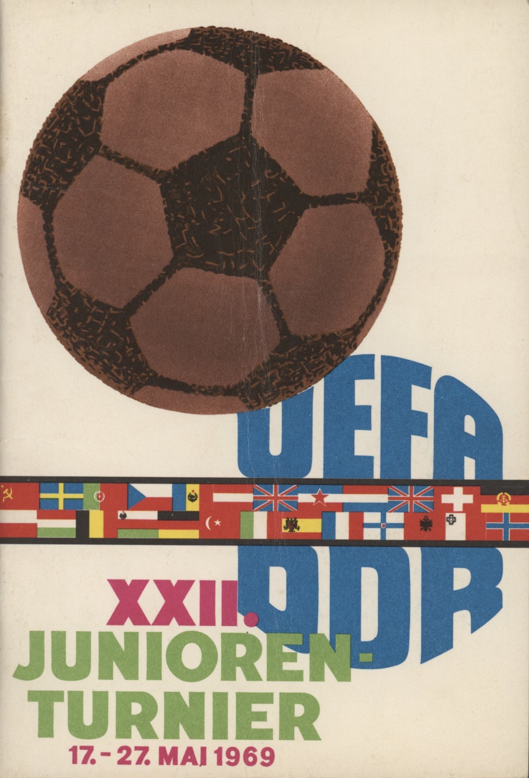 UEFA / DDR JUNIOREN TURNIER XXII - 1969 - Football Booklets ...