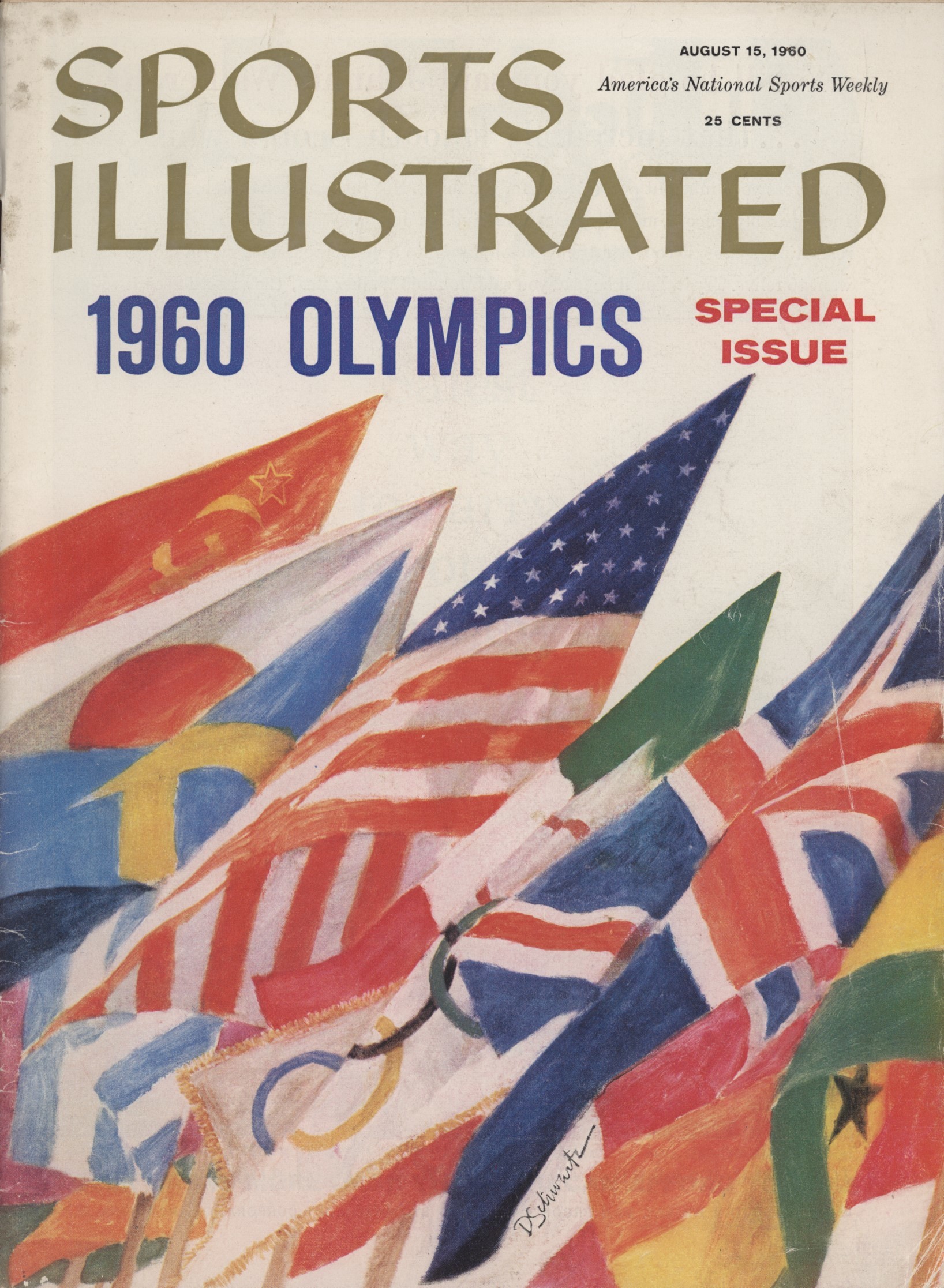 SPORTS ILLUSTRATED - 1960 OLYMPICS SPECIAL ISSUE - General Olympics Booklets: Sportspages.com