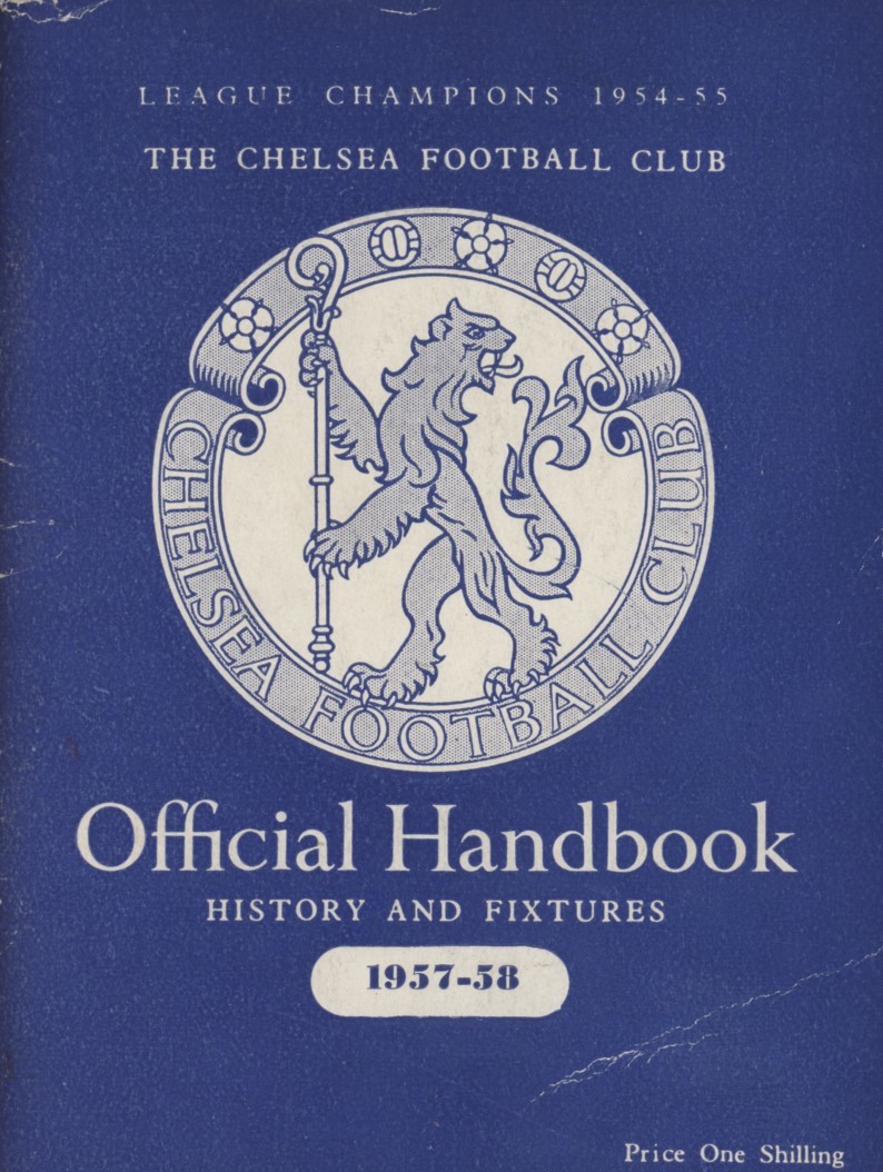 CHELSEA FOOTBALL CLUB OFFICIAL HANDBOOK 1957-58 - Football Club Annuals ...