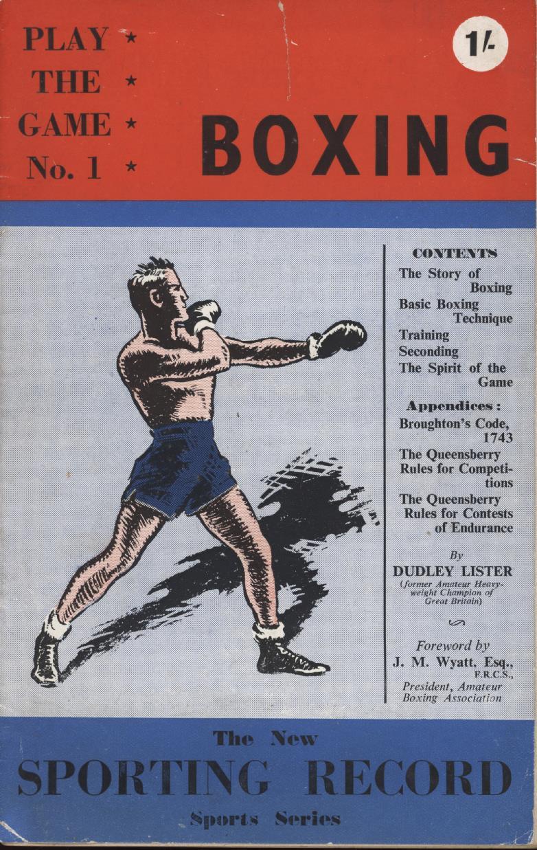 PLAY THE GAME NO.1 - BOXING - Boxing Booklets & Brochures: Sportspages.com