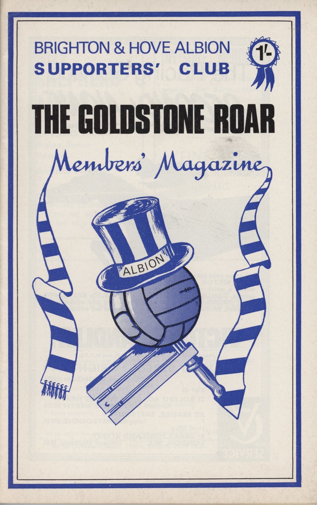 THE GOLDSTONE ROAR - BRIGHTON & HOVE ALBION SUPPORTERS CLUB OFFICIAL ...