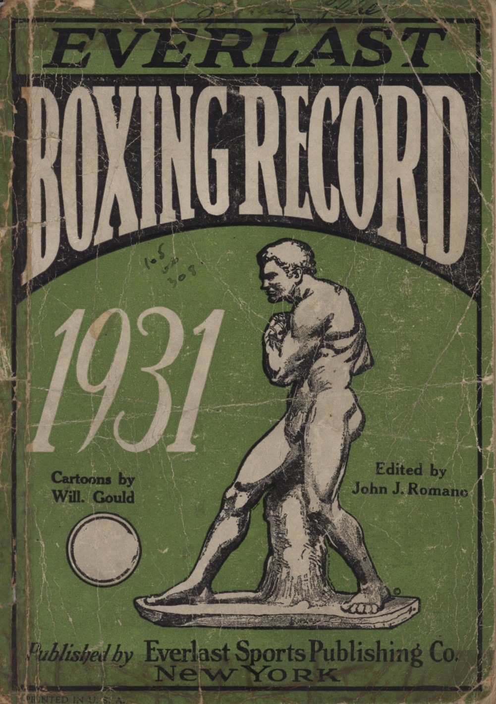 EVERLAST BOXING RECORD FOR 1931 - Boxing Annuals : Sportspages.com